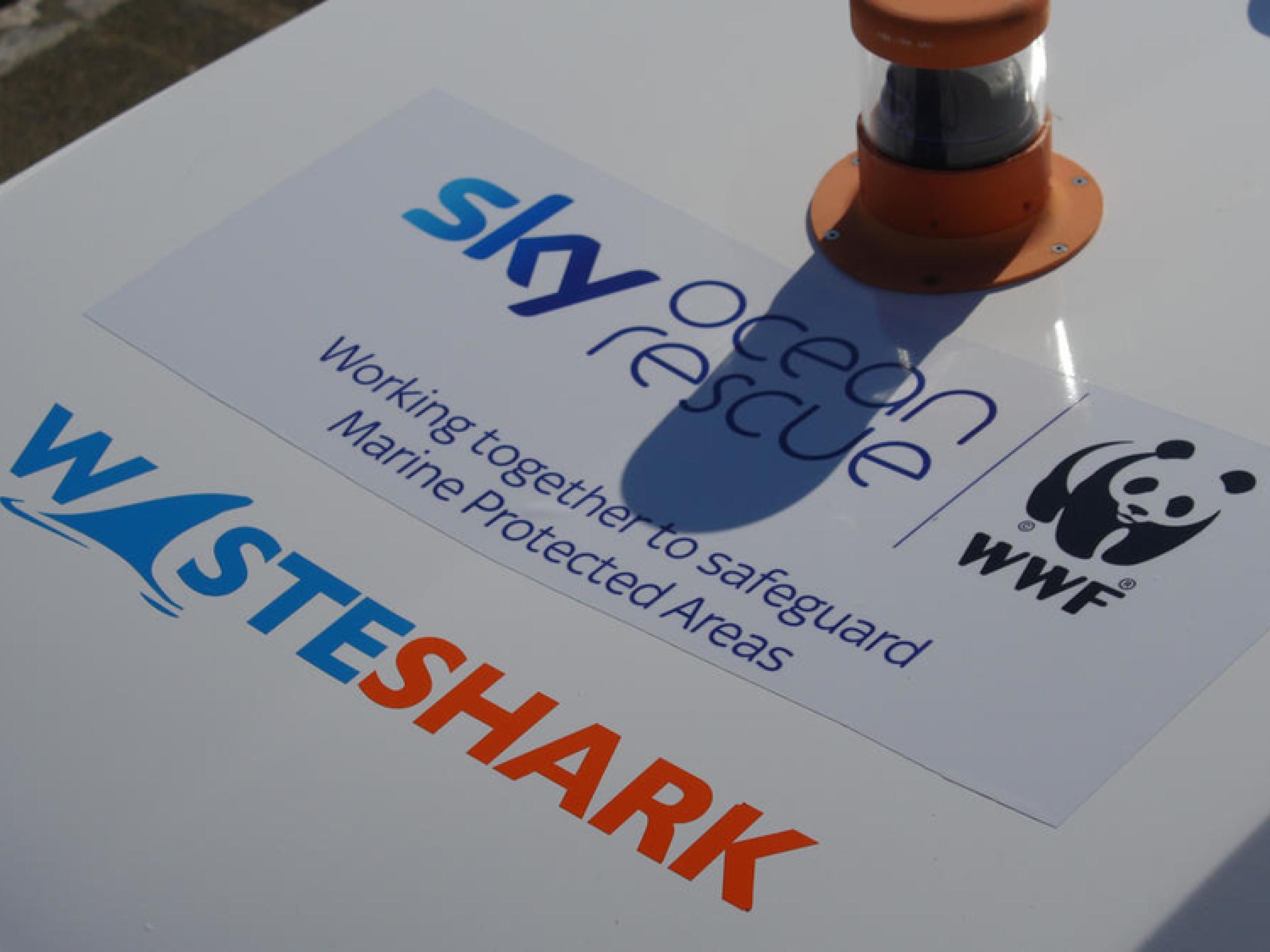 WWF and Sky launch WasteShark marine robot | WWF