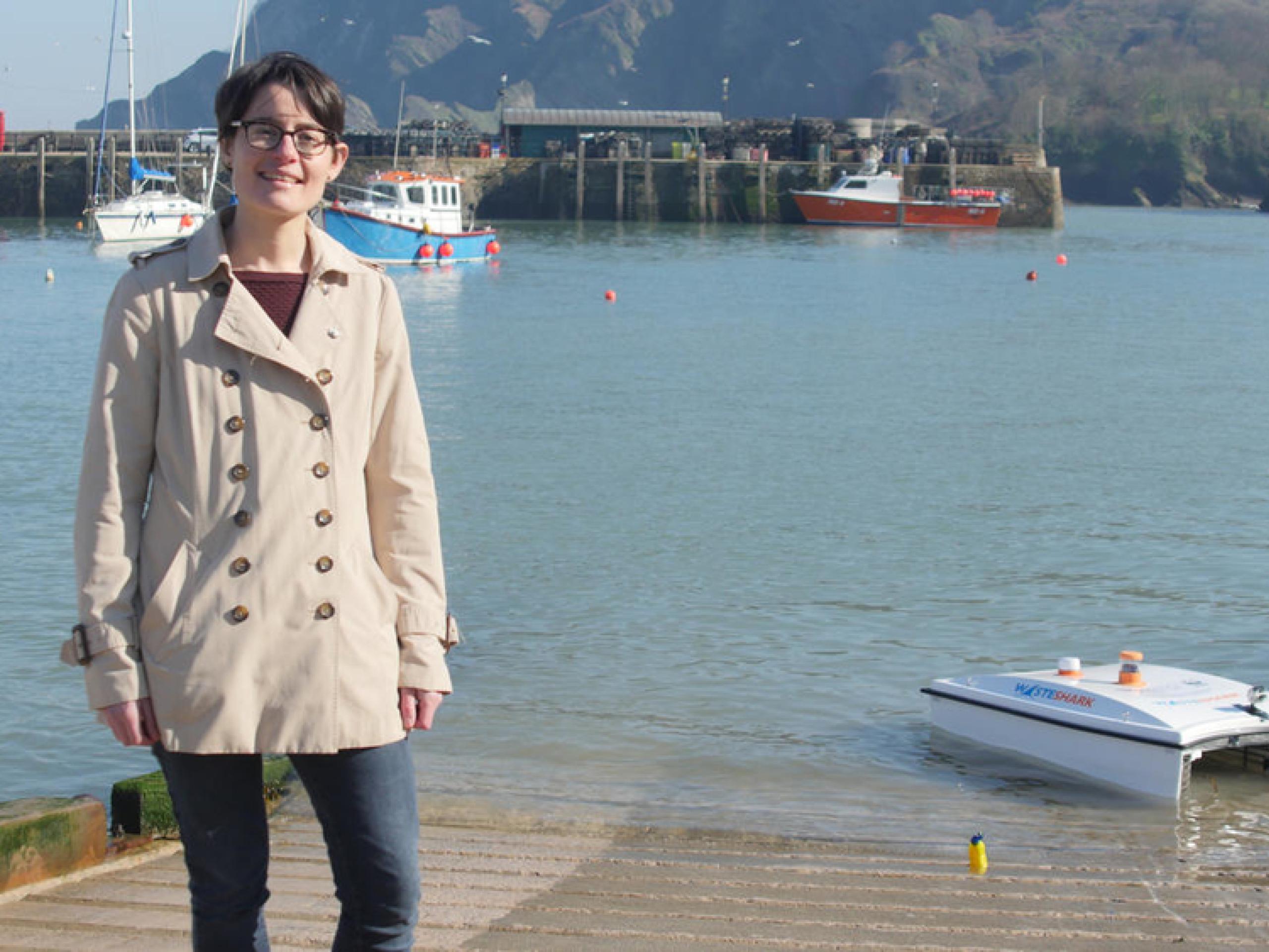 WWF and Sky launch WasteShark marine robot | WWF