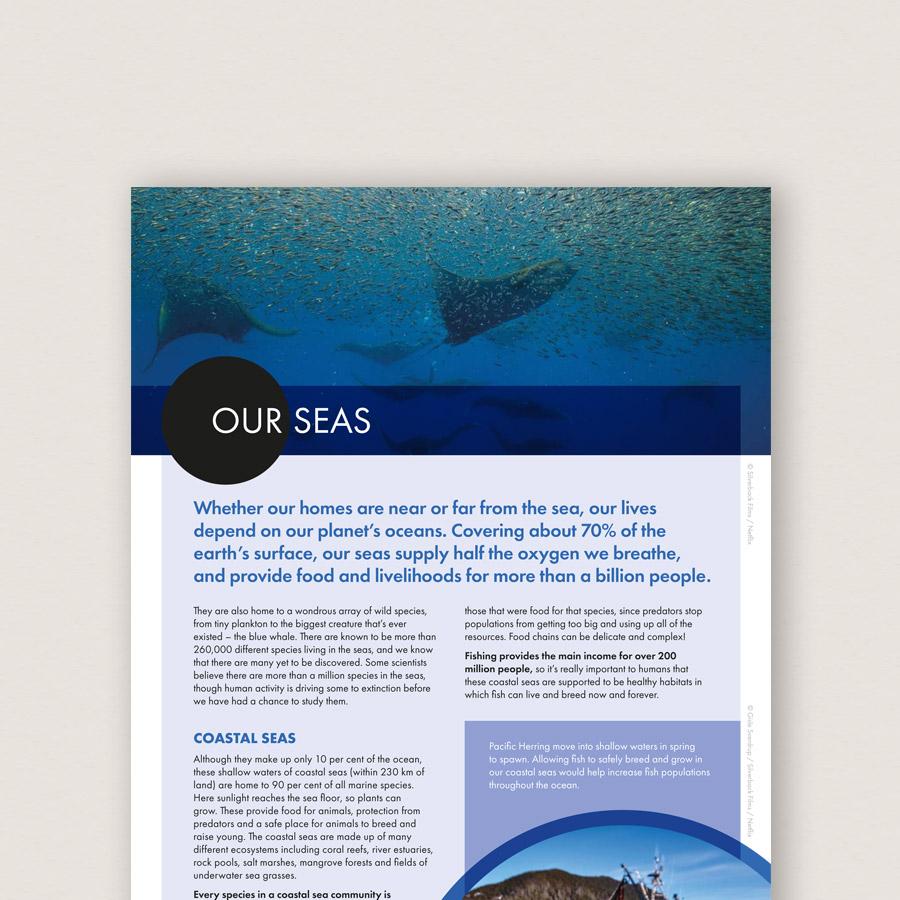 Our Planet Educational Resources | WWF