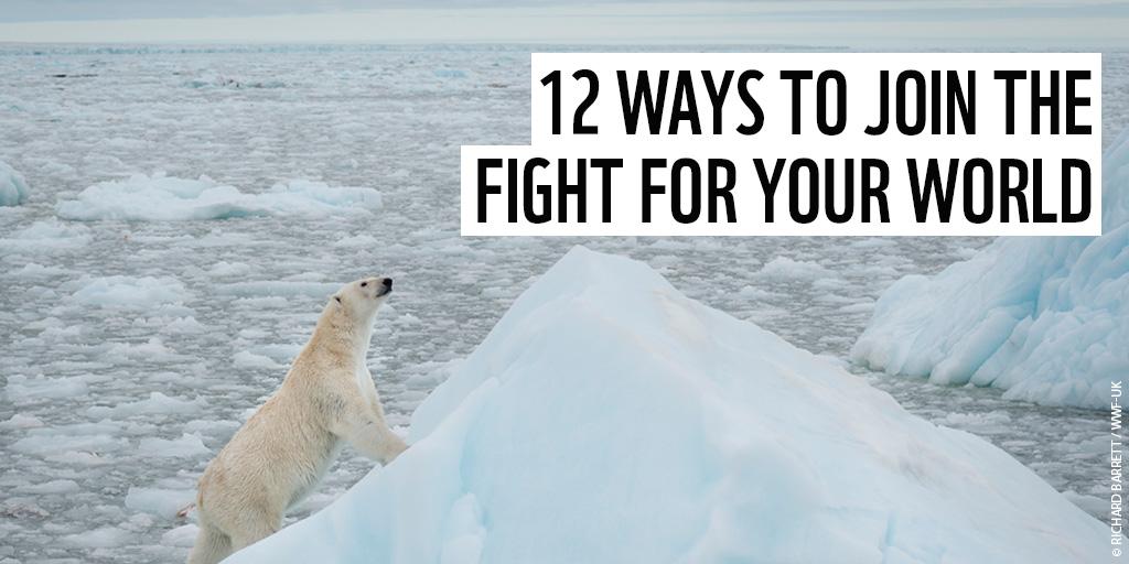 12 ways to fight for your world | WWF
