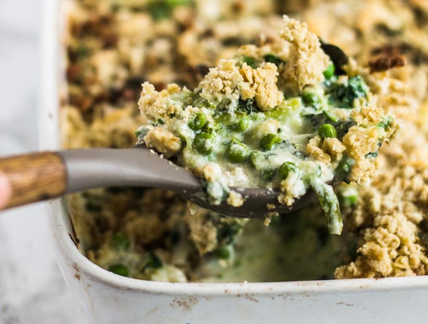 Green veg crumble dinner recipe | WWF