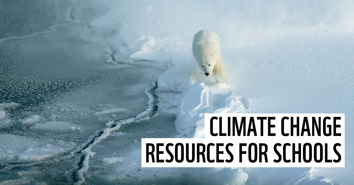 Climate change resources for schools | WWF