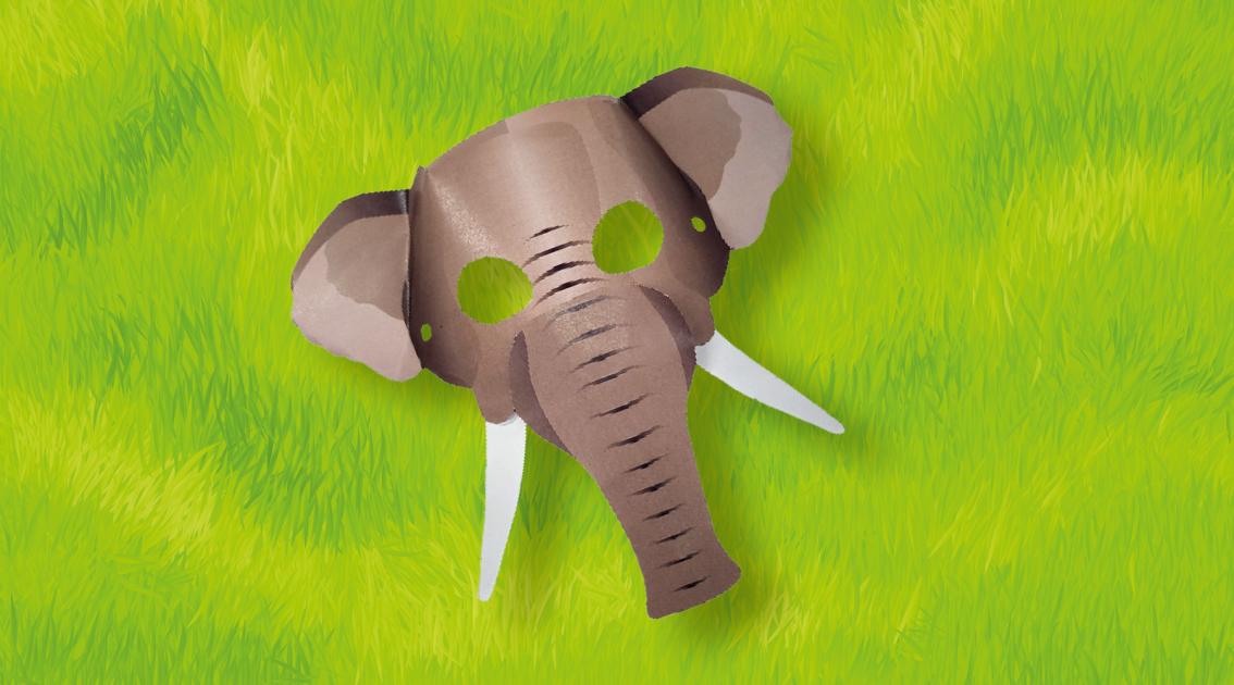 Create your own elephant mask | WWF