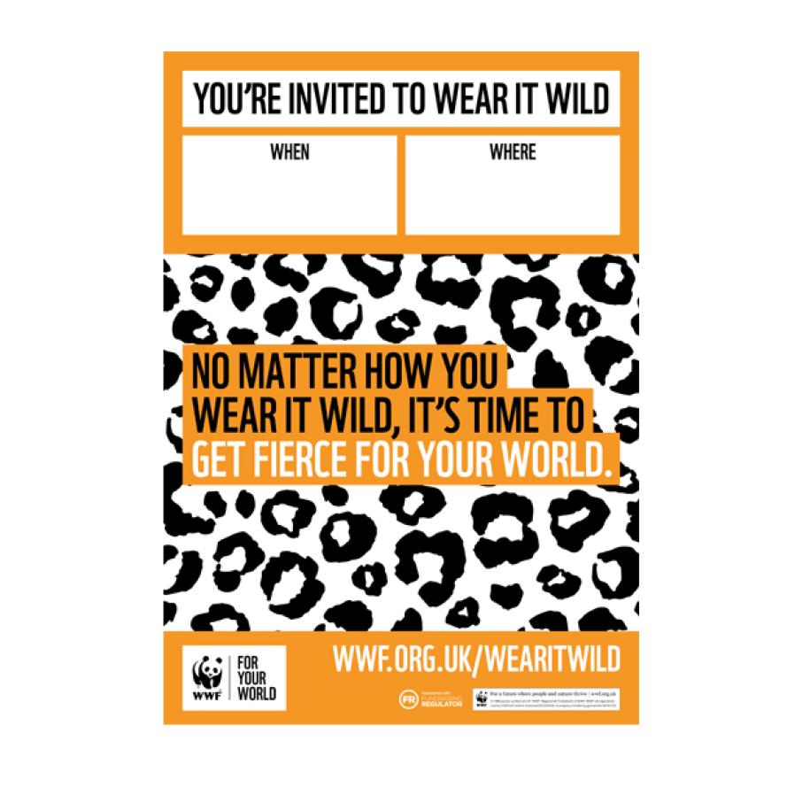 Wear it Wild: resources to make your event roarsome! | WWF