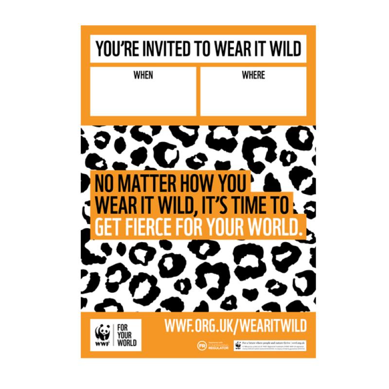 Wear it Wild: resources to make your event roarsome! | WWF